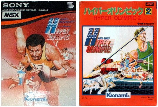 Hyper Olympic 1 & 2 (MSX) | Cosmic Effect - Videogames Ontem e Hoje